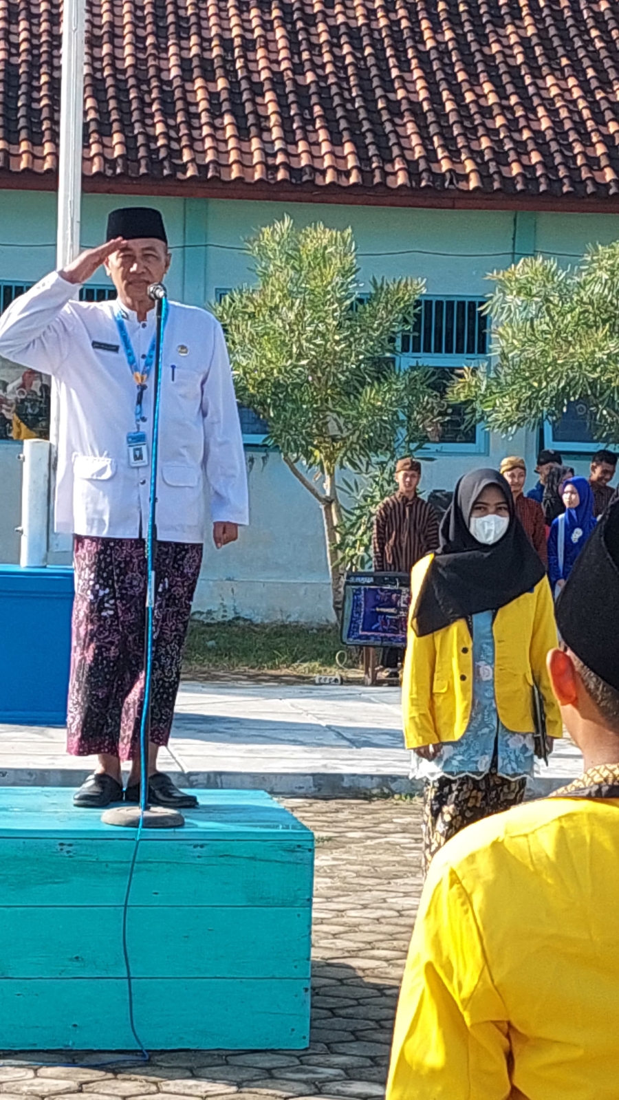 Upacara Peringatan Hari Pendidikan Nasional, 2 Mei 2024 - SMP 1 Kragan